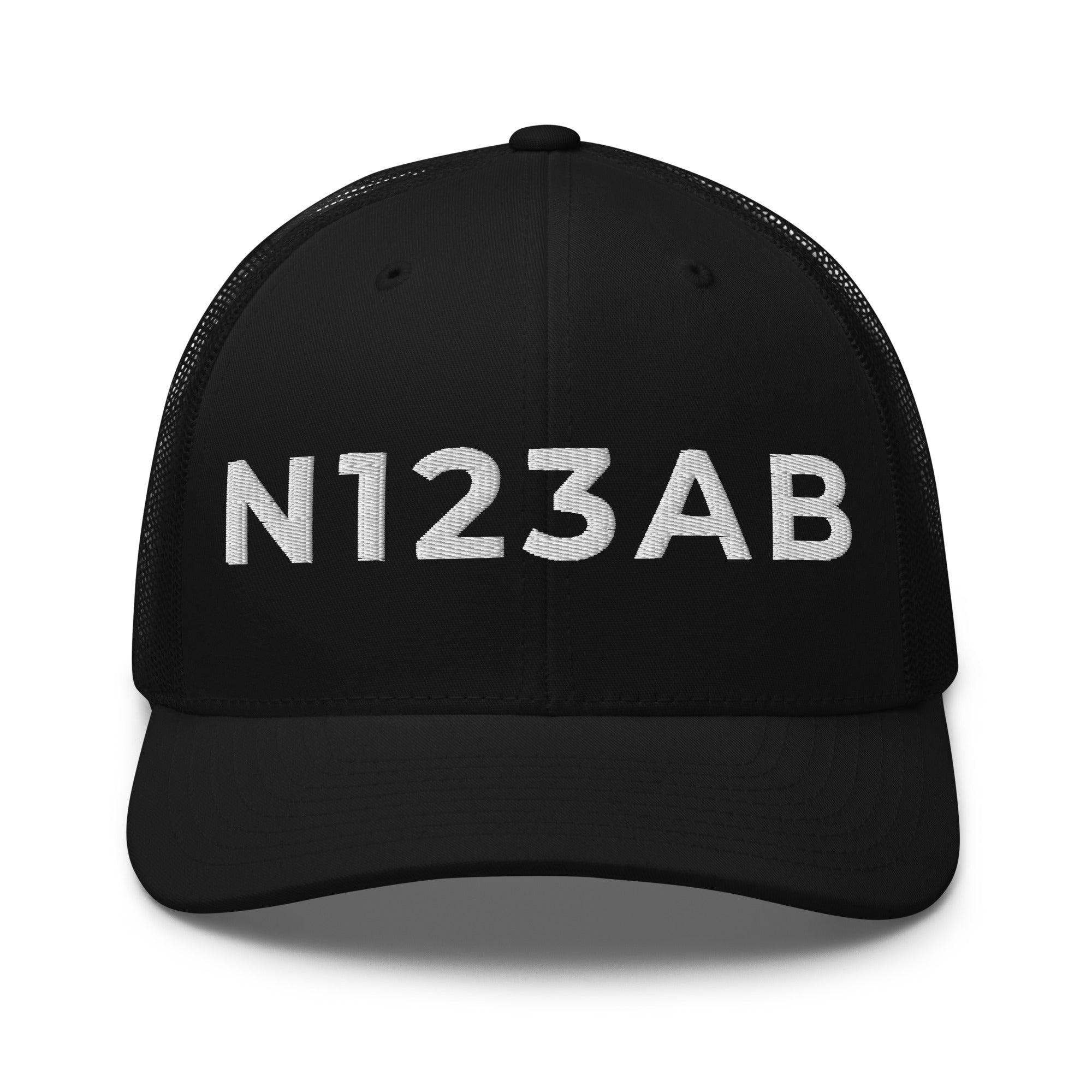 Custom Aircraft Tail Number Hat – Personalized N-Number Cap ...