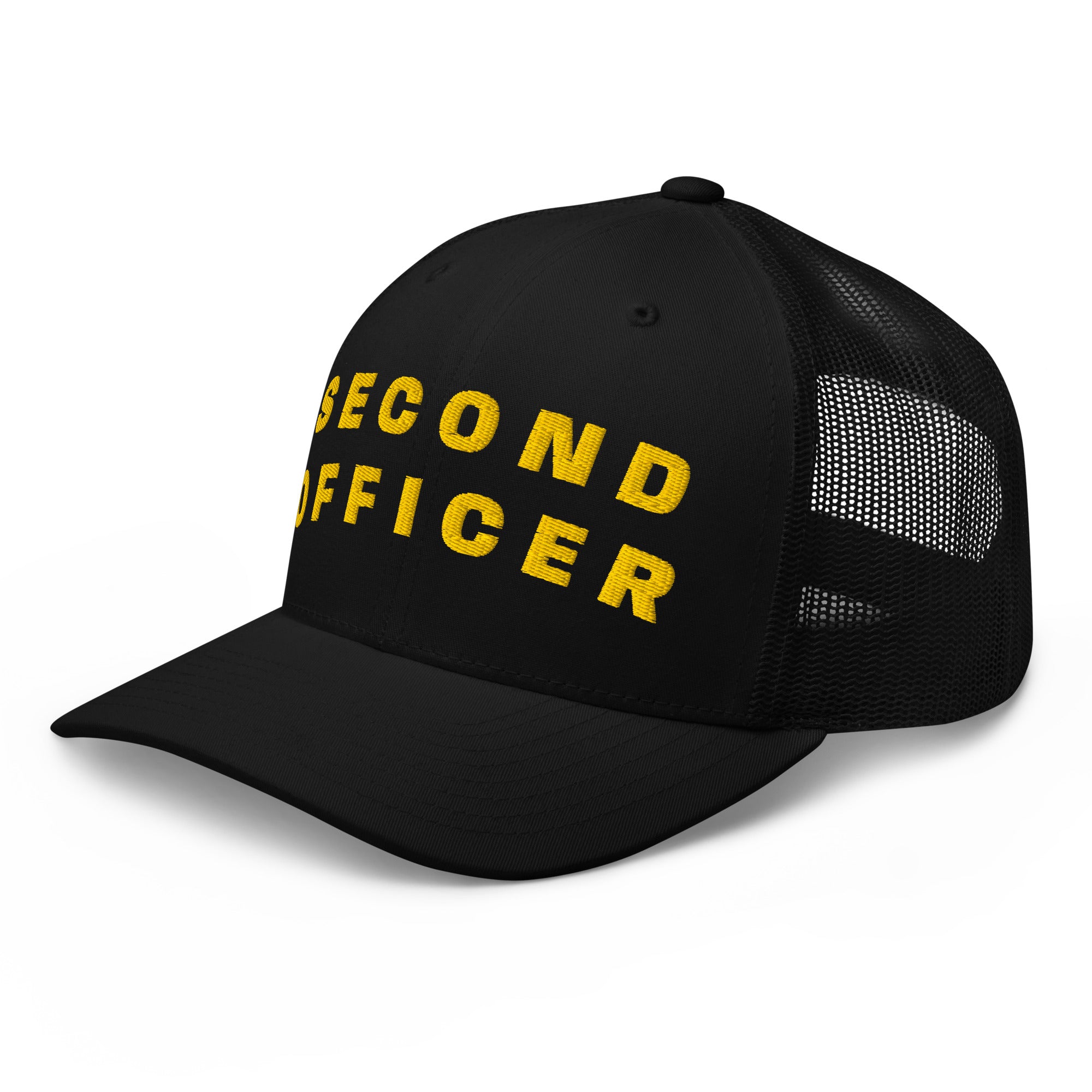 Second Officer uniform hat with embroidery – IamSEAWOLF shop